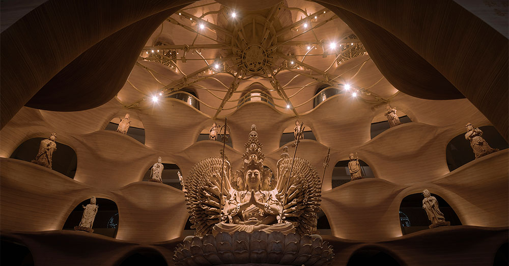 Zushan· Ji Xin Monastery· Wood Buddha Statue Museum by Archstudio