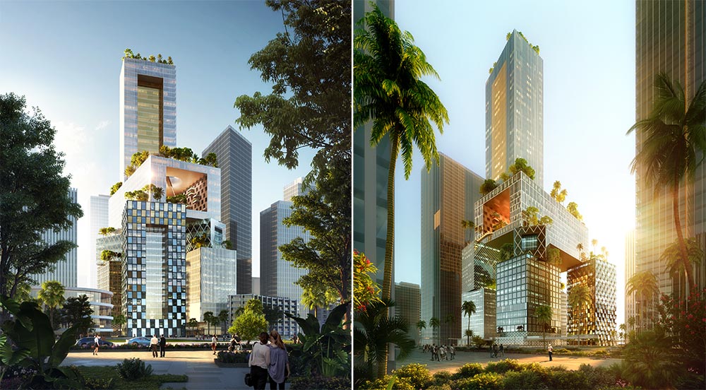 Vanke 3D City - The Next Generation of Skyscrapers by MVRDV