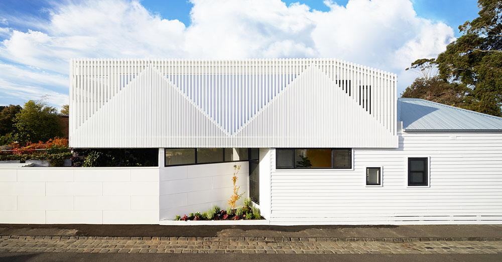 Downside Up House by WALA