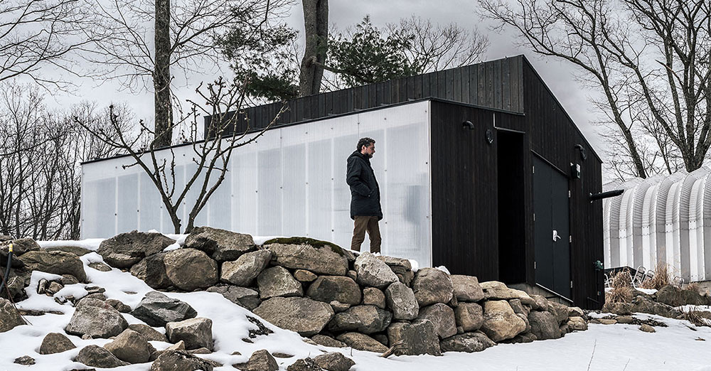 Small Wooden Pavilion by MQ Architecture