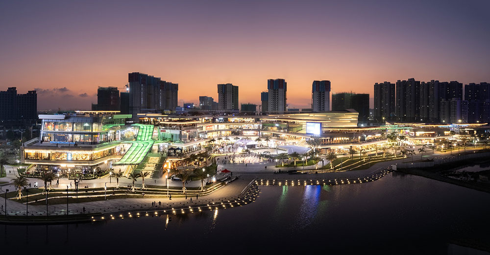 10 Design Completes Lakefront Shopping Mall in Zhuhai