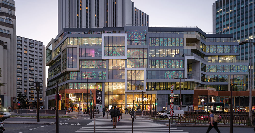 MVRDV completes dramatic transformation of a 1970s city block in Paris