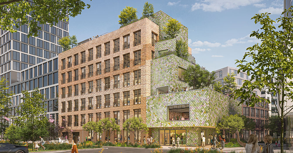 MONACO by MVRDV | Work and Play: new angle on offices in Munich