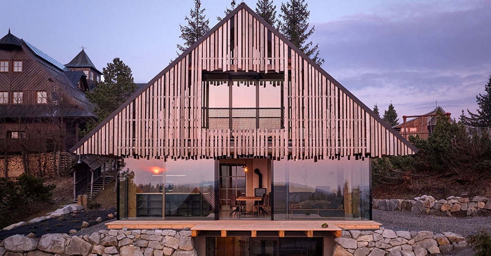 Kohútka Cottage by SENAA architekti